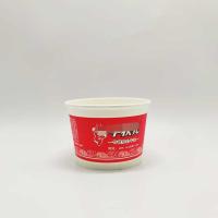 China Custom Logo Disposable Food Packaging Kraft Paper Bowl 500ml-1500ml Capacity with FDA-SGS Certification for sale