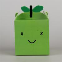 China Cake Gift Food Packaging Boxes Recycled Food Cupcake Folding Box With Handle for sale
