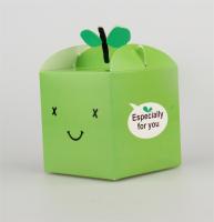 China Cake Gift Food Packaging Boxes Recycled Food Cupcake Folding Box With Handle for sale