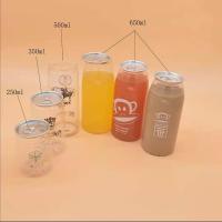 China Beverage Cans Customized Label Aluminium Pull Ring PET Bottle Capacity Lid Color Printing for sale
