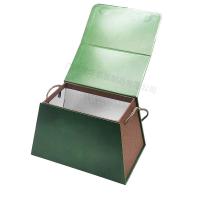 China Custom Recycled Paper Gift Boxes Food Packaging Biscuit Moon Cake With Handle for sale
