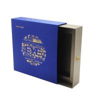 China Eco Recycled Drawer Sliding Cardboard Gift Box with Paper Bag for Clothing Packaging 2mm for sale