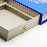 China Eco Recycled Drawer Sliding Cardboard Gift Box with Paper Bag for Clothing Packaging 2mm for sale