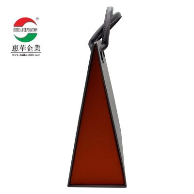 China Unique Recycled Paper Gift Boxes Packaging Magnetic Closures Handle Printing Logo for sale