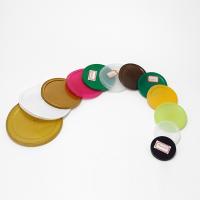 China Custom Color 99mm Plastic Lid PE Cover Dust Cap for Tin Paper Can 8g for sale