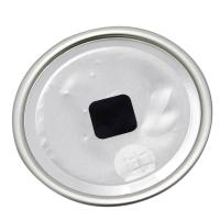 China 307# 83mm Aluminum Foil Coffee Can Packaging Lid with Air Valve Silver Safe for sale