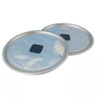China Silver Aluminum Easy Open Lid for Tennis Ball Cans 52.3mm to 153.3mm Round Air Tight Tinplate for sale