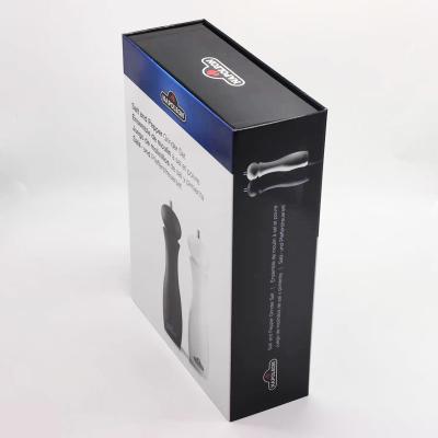 China Custom Book Shaped Magnetic Gift Box with EVA Foam Insert - 220×175×85mm Size, ISO & FDA Certified Packaging for sale