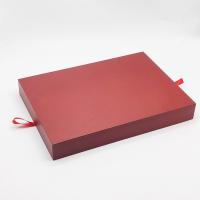 China Custom Rigid Cardboard Jewelry Gift Box with Hot Stamping - 2mm Grey Cardboard Construction & 500pcs MOQ for sale