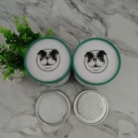 China Eco Friendly Airtight Paper Composite Cans 83.3mm Food Storage with Metal Plug Lid for sale