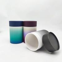 China Biodegradable Empty Paper Tea Tube For Food Cylinder Round Packaging for sale