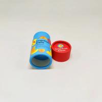 China 50mm Biodegradable Cardboard Push Up Paper Tube for Deodorant Kraft Lip Balm Tubes for sale