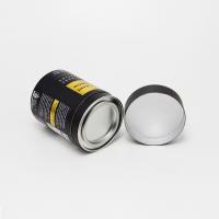 China Custom Printed Round Paper Tube Packaging with Metal Lid 16.8mm to 151.3mm Diameter for Food Snacks for sale