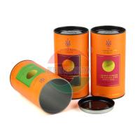 China Custom Printing A4 Paper Tube Container Cylinder Wine Packaging Gift Box With Plug Lid for sale