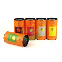 China Custom Printing A4 Paper Tube Container Cylinder Wine Packaging Gift Box With Plug Lid for sale