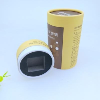 China Custom Essential Oil Dropper 10ml Paper Cylinder Tube Packaging 83mm Diameter for sale