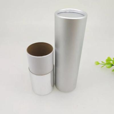China Biodegradable Kraft Paper Tube 83.3mm Diameter Cosmetic Packaging Cylinder Core Tube for sale