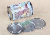 China Food Grade Kraft Paper Cans Packaging Aluminum Foil Liners Composite Can Packaging for sale