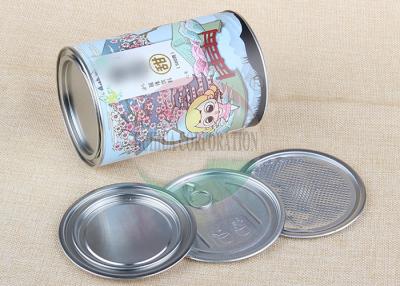 China Food Grade Kraft Paper Cans Packaging Aluminum Foil Liners Composite Can Packaging for sale