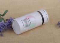 China Custom Rigid Cardboard Paper Tube Packaging with Matt Spot UV FDA Certified 16.8mm for sale