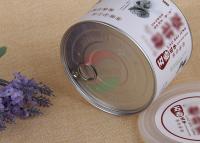 China Recyclable Custom Spiral Paper Round Box Print Kraft Easy Open Canister for sale