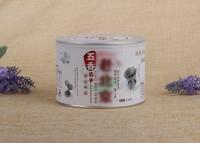 China UV Coating Cardboard Cylinder Mailing Tubes Small Paper Composite Can Packaging for sale