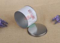 China Custom Kraft Paper Tube Packaging Cylinder White Spice Box with Silver Lid 50mm Diameter for sale