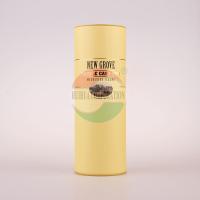 China Recyclable Yellow Wine Paper Can 99mm Diameter Round Food Packaging for sale