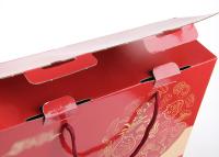 China Custom Recycled Paper Gift Boxes with Handle 350g Cardboard Eco Friendly Packaging for sale