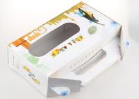 China CMYK Color Square Recycled Paper Gift Packaging Boxes QS Approval For Melon Seed for sale