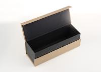 China Magnetic Closure Recycled Paper Wine Gift Box - Custom Sizes 1 Unit Capacity with Lamination & Stamping Options for sale