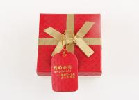China Red Present Packaing Cardboard Gift Boxes For Watch / Chocolate / Necklace for sale