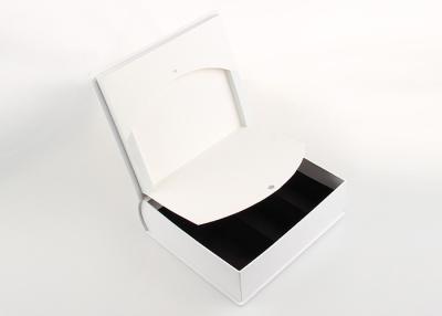 China White Square Book Boxes with EVA Recycled Material for Cosmetics Gifts for sale