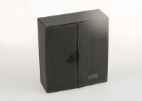 China Black Kraft Paper Tube Packaging Cardboard Cylinder Boxes 100mm Diameter Customizable for sale