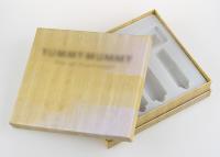 China Wood Color Recycled Paper Gift Box 200x200mm with Pull-Open Design - Custom OEM Luxury Packaging for sale