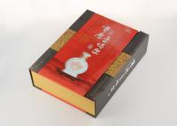 China Chinese Style Rigid Paper Cardboard Flip Gift Box 30x20x10 cm Custom CMYK for sale