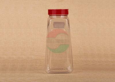 China Customized Size Recyclable PET Clear Pet Jars Spice Plastic Can With Screw Cap for sale