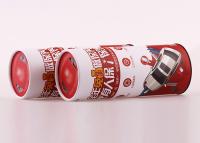 China Custom Printed Paper Tube Packaging with Matt Lamination and Window for Coffee Tea 60-250mm for sale