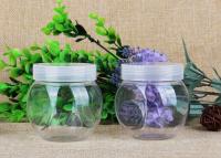 China 225ml Clear PET Plastic Jars 63mm Diameter Transparent Can for Dry Fruits for sale