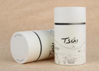 China FDA Test Food Grade White Cardboard Paper Can with Custom Logo Printing 100ml for sale