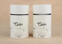 China FDA Test Food Grade White Cardboard Paper Can with Custom Logo Printing 100ml for sale