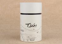 China FDA Test Food Grade White Cardboard Paper Can with Custom Logo Printing 100ml for sale