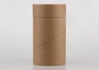 China Formidable UV Coating / Varnish Cardboard / Kraft Paper Can For Tea / Gift for sale