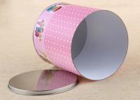 China Pink Food Grade Kraft Paper Composite Can with Aluminum Foil Liner 50mm Diameter for sale