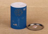 China Twist Lid Resealable Paper Tube Packaging 65mm x 160mm for Flavours for sale