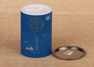 China Twist Lid Resealable Paper Tube Packaging 65mm x 160mm for Flavours for sale