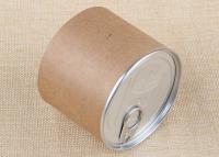 China Kraft Paper Composite Cardboard Tube Containers Label Printing Nuts Packaging for sale