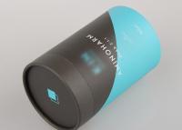 China Customized Plastic - Paper Composite Cans / Bottle Food Grade With Screw Cap for sale