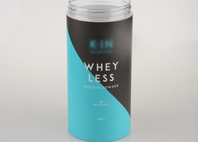 China Composite Paper Tube Packaging With Plastic Jar Cream / Powder Packaging for sale