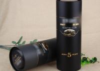 China 83mm Wine Cans Paper Tube Packaging Tinplate Lid Kraft Paper Round Cardboard Tubes 92mm for sale